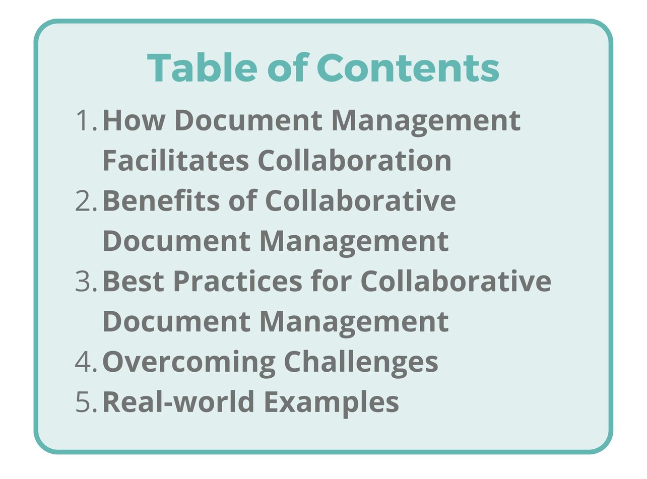 How Document Management Improves Workplace Collaboration