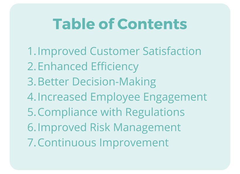 7 Benefits of Adding a Quality Management System (QMS) in 2023